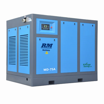 China 22kw-400kw Stationary Air Cooled Screw Compressor Direct driven screw compressor supplier