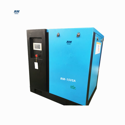 China 11kw fixed speed air cooling screw air compressor for Brown Flax color sorter machine 380v/50hz supplier