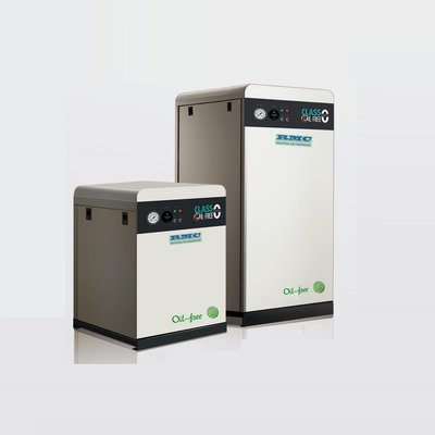 China 3.7kw-37kw oil free scroll air compressors for cable gas feeding machine supplier