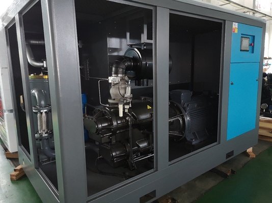 30 kw 10 Bar Energy Saving Two Stage Electric Screw Air Compressor 2-stage oil-lubricated industrial air compressors supplier