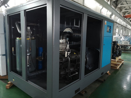 30 kw 10 Bar Energy Saving Two Stage Electric Screw Air Compressor 2-stage oil-lubricated industrial air compressors supplier