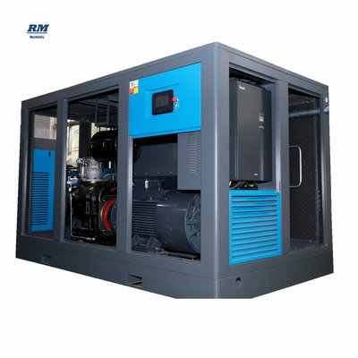 30 kw 10 Bar Energy Saving Two Stage Electric Screw Air Compressor 2-stage oil-lubricated industrial air compressors supplier