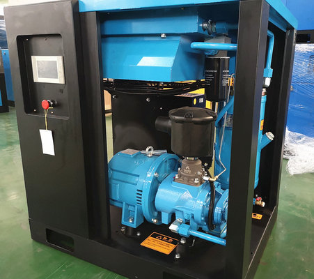 11kw fixed speed air cooling screw air compressor for 10 chutes Yellow Flax colour sorter machine 380v/50hz supplier