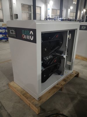 7.5kw 11kw 15kw oil free scroll air compressor for Mass spectrometer and Light Scattering Detector supplier